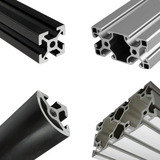 Aluminum Extrusions, Brackets, Plates, Fasteners, Hing, Pivots
