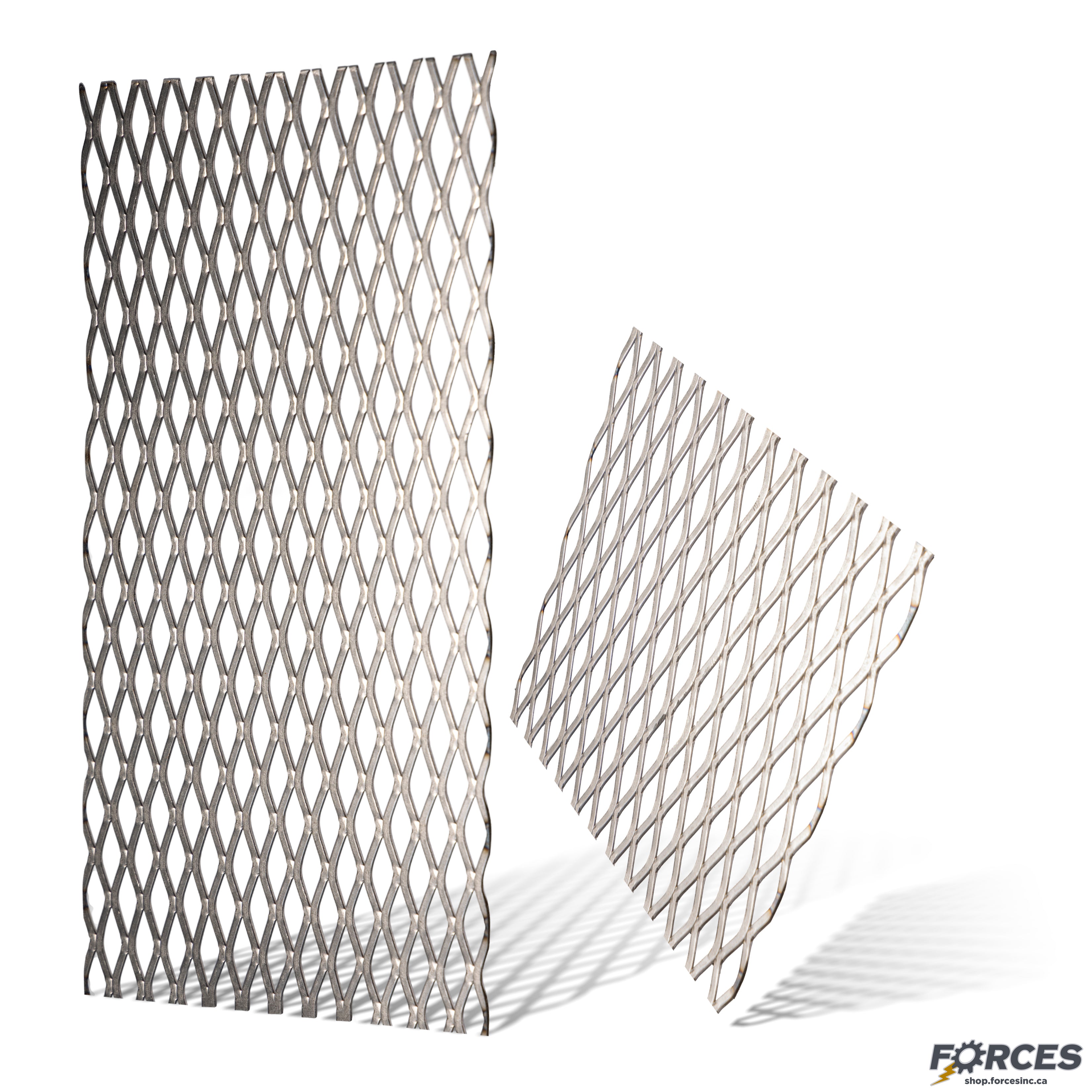 24" x 24" Expanded Metal Sheet 1/2"-16F - Carbon Steel