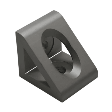 2 Hole Inside Corner Gusset | 15 Series T-Slot Aluminum