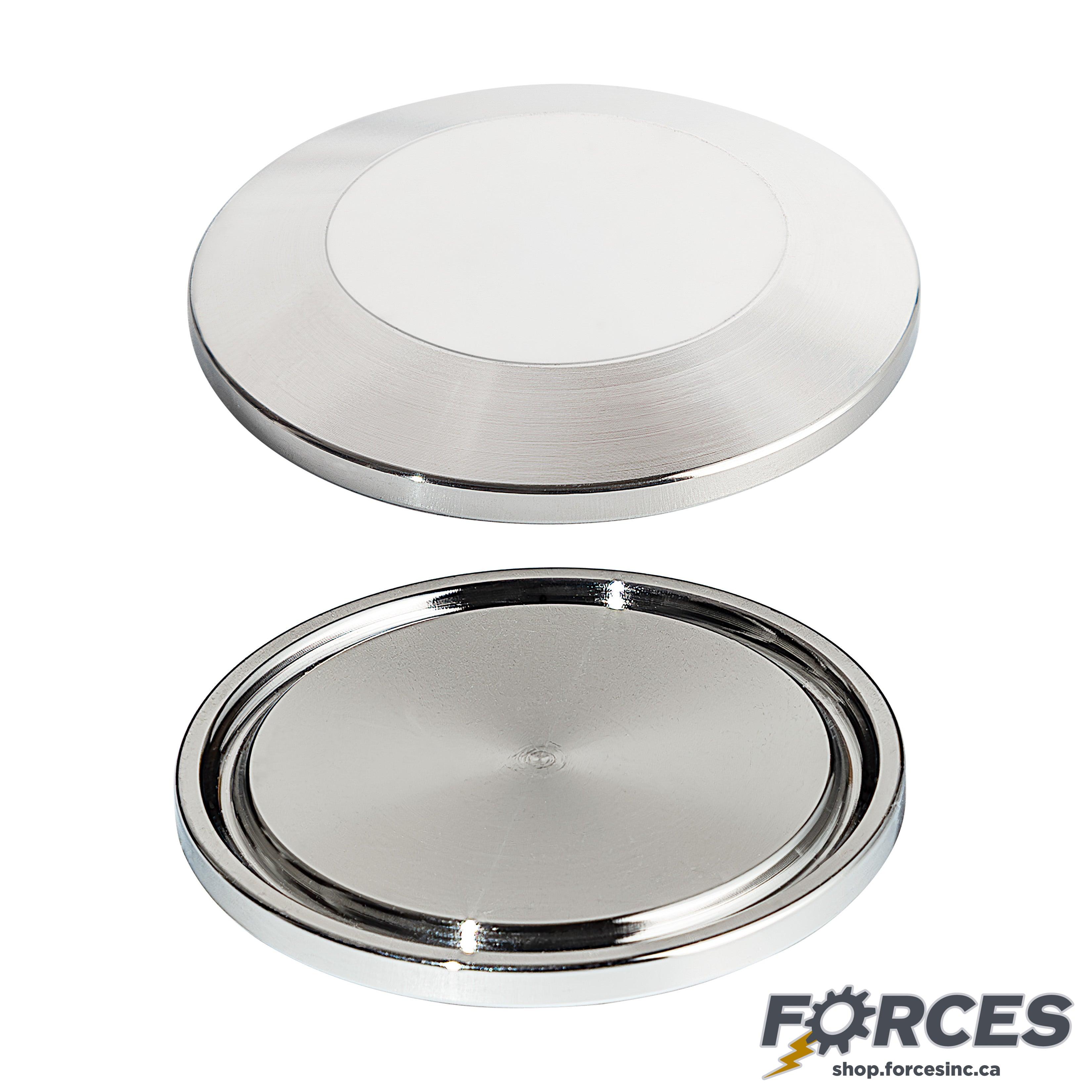 3" Tri-Clamp End Cap - Stainless Steel 316