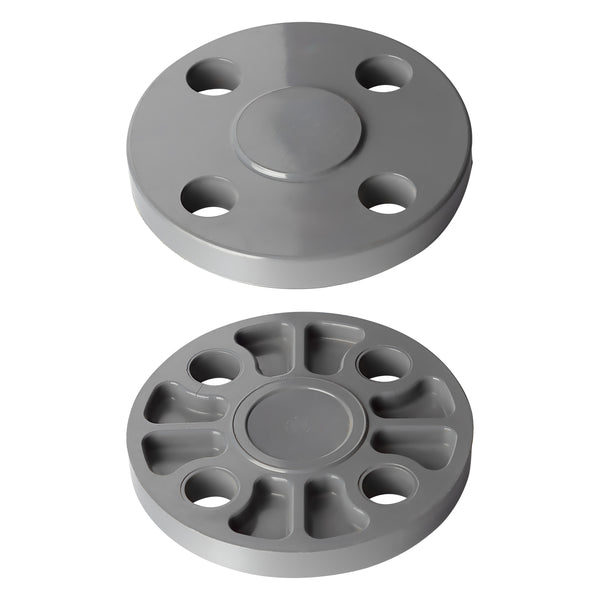 6" Blind Flange #150 Sch 80 - PVC Grey | 853060