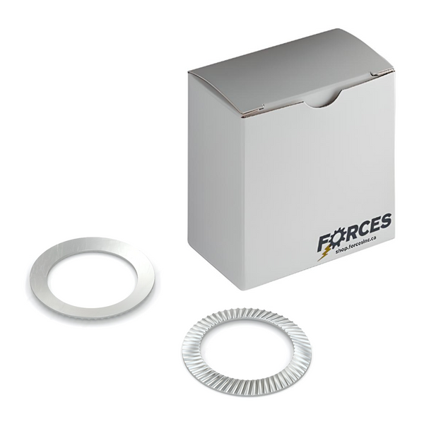 DIN 53070 Safety Schnorr Lock Washer M10 - Zinc Plated