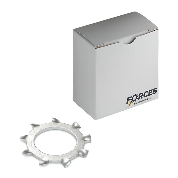 DIN 6797A External Tooth Lock Washer M6 - Zinc Plated