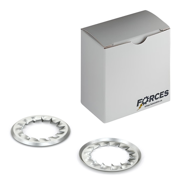 DIN 6798J Internal Tooth Serrated Lock Washer M16 - Zinc Plated