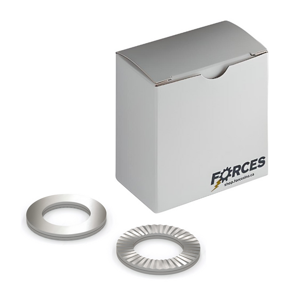 Wedge Lock Washer 3/8" - Stainless Steel 316