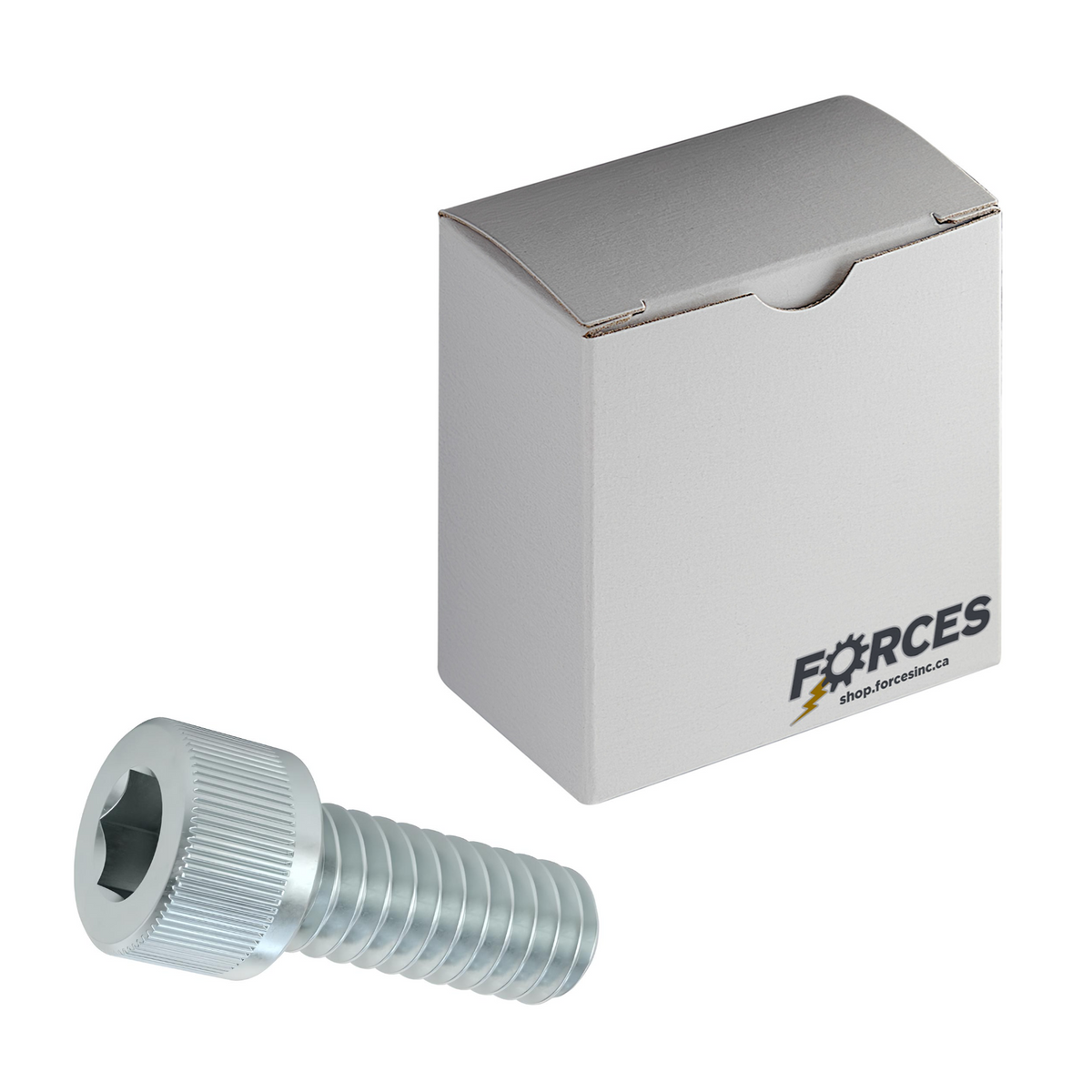 M6-1.0 x 16mm DIN 912 Socket Head Cap Screw Full thread - Zinc Plated