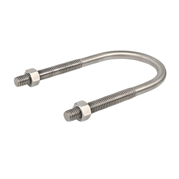 304 Stainless Steel U-Bolt 4-1/8" (ID) x 3/8"-16 x 5-13/16" (H)