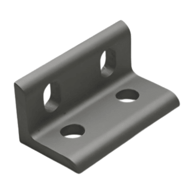 10 Series 4 Hole Slotted Inside Corner Bracket 1" x 1" x 1-7/8"