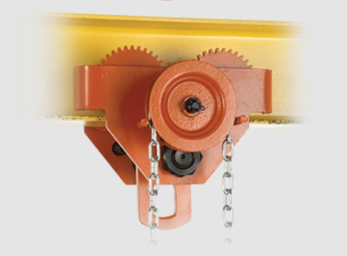 Nova Gear Hoist Trolley 3 Ton (6613 Lbs) 10ft Chain