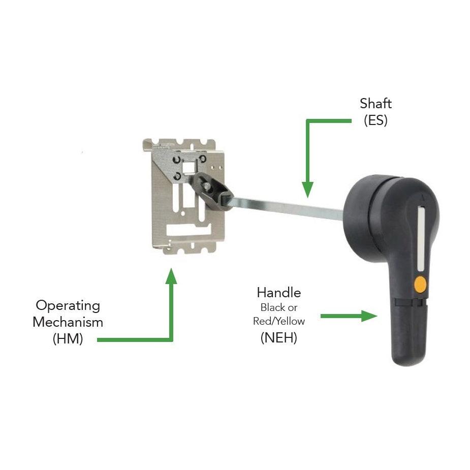 Operating Mechanism M3 Frame 10mm x 10mm Hole Diameter | HOM3A
