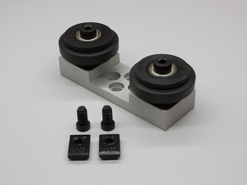 Roller Wheel Bracket Assembly 1.5" Wide Extrusions | 15 Series T-Slot